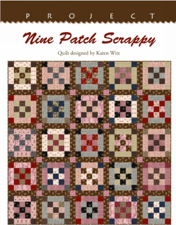 Nine Patch Scrappy Pattern – Beckie's Sewing Center
