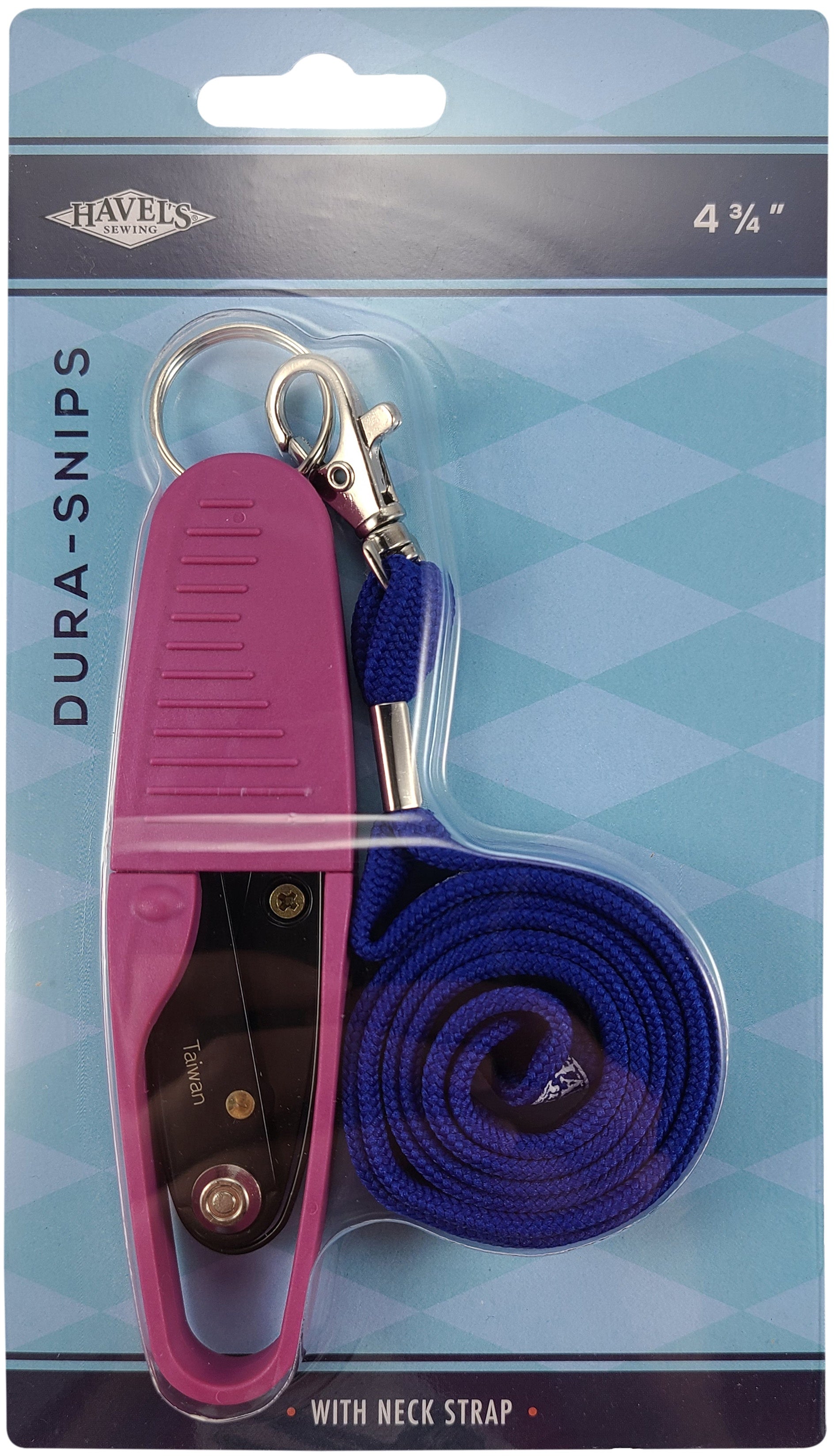 Havel's Dura Snips Squeeze-Style Thread Snips 4.75"-W/Neck Strap ...