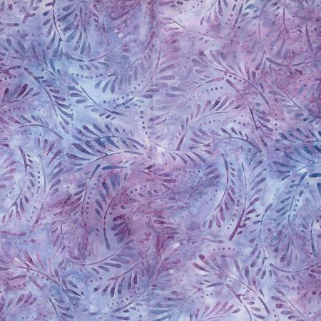 Light Purple Ferns Batik MYSTIC VINEYARD – Beckie's Sewing Center