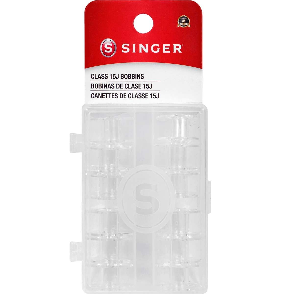 Singer Bobbins 12 count; plastic – Beckie's Sewing Center