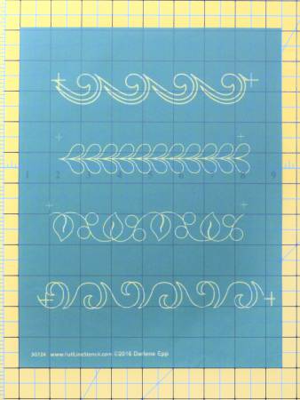 Full Line Stencil One Inch Borders by Darlene Epp – Beckie's Sewing Center