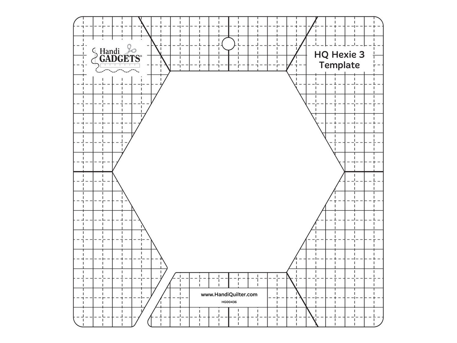 HQ HEXIE 3 INCH TEMPLATE – Beckie's Sewing Center
