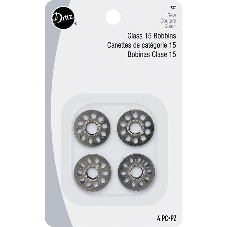 Bobbin Class 15 Metal 4ct 927 Dritz#6 – Beckie's Sewing Center