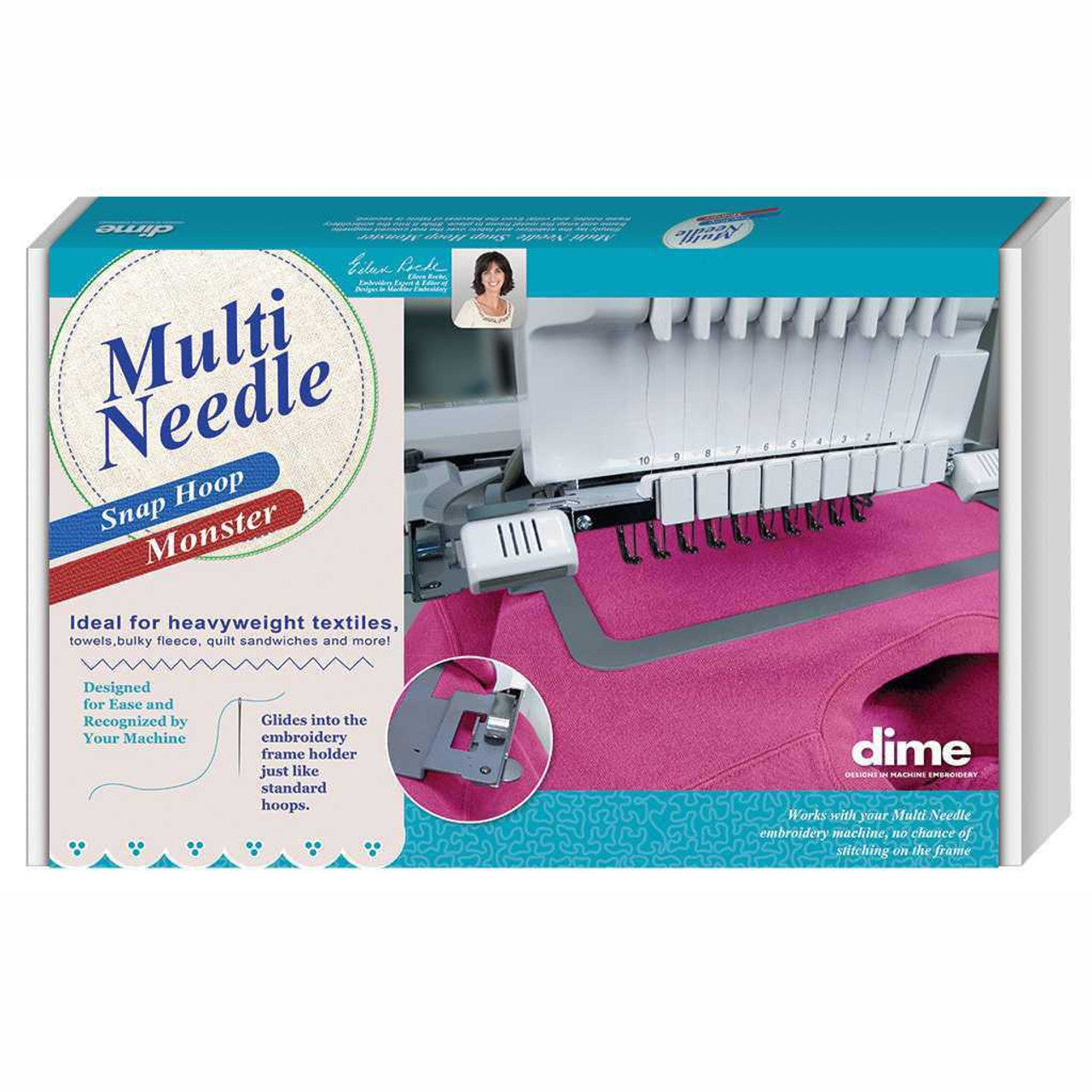 Multi Needle Snap Hoop Monster 8 in x 12 in – Beckie's Sewing Center