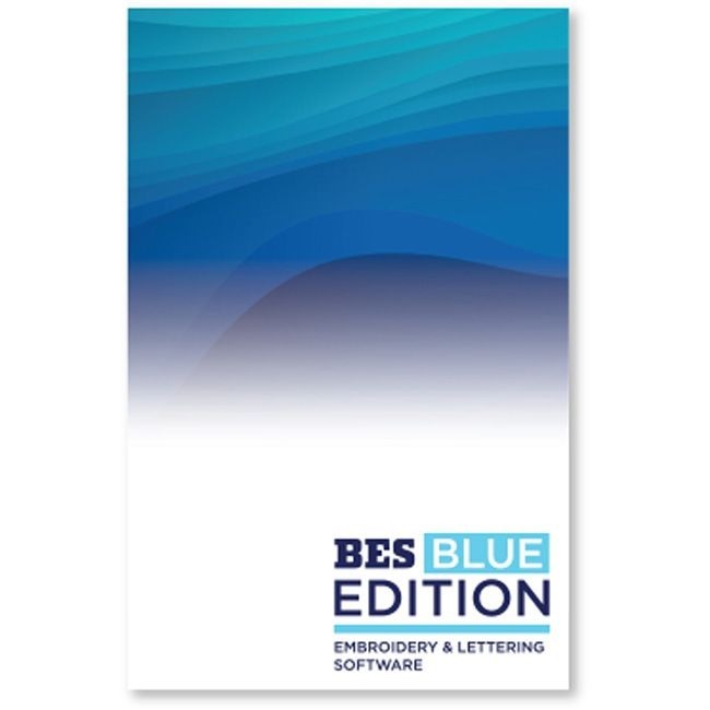BES Blue Lettering System Software – Beckie's Sewing Center